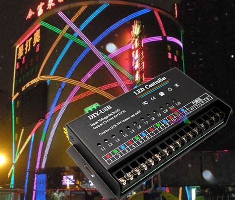 Factory Direct Price Led Dmx Controller 2016 Led Edit Software Programmable Pixel Led Light