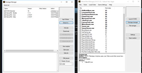 SexoutNG Framework Installation Guide For Beginners Page 7 Technical Support Fallout