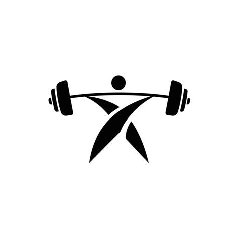A Black And White Logo For A Gym 57989282 Vector Art At Vecteezy