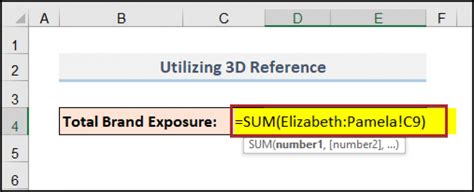 3d Referencing And External Reference In Excel Exceldemy