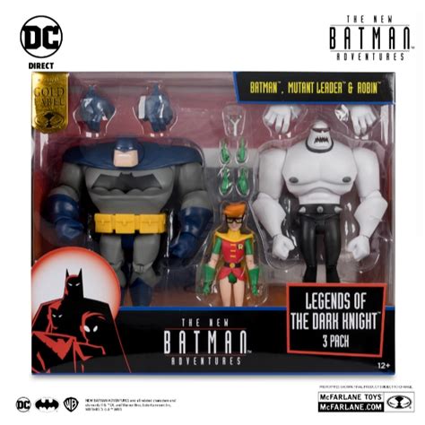 Mcfarlane Animated Adventures Old Batman Mutant Leader Female Robin Action Figure Shopee