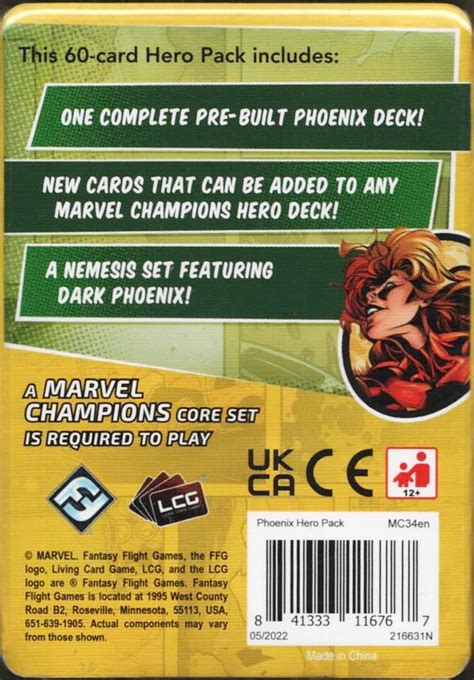 Marvel Champions Phoenix Hero Pack Kartenspiele Brettspiele