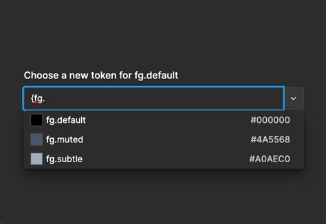 Suggestion Dropdown Doesn T Appear For Documentation Tokens While