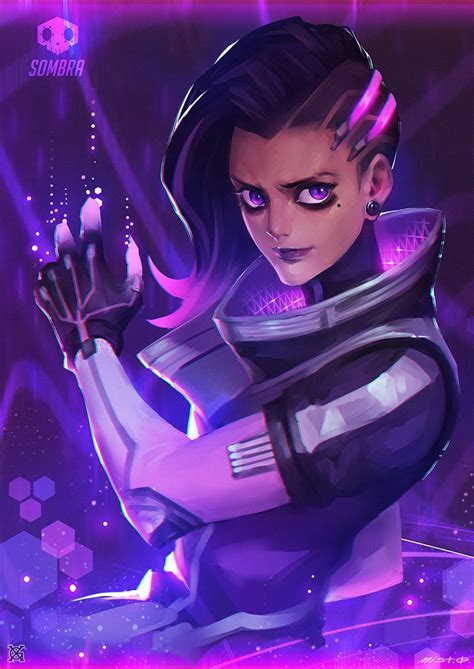 Overwatch Art Overwatch Art Sombra Overwatch Sombra