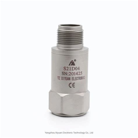Low Cost Ip65 Iepe Isolation Industrial Site Monitoring Piezoelectric Speed Sensor Transmitter