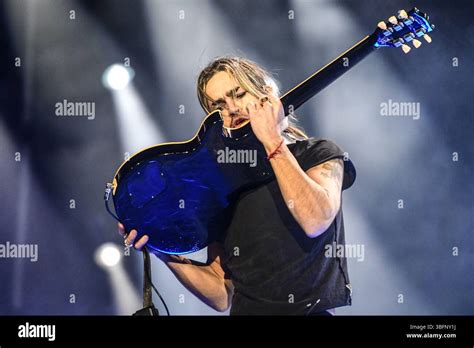 Buenos Aires 1st Jun 2025 Argentinian Rock Band Airbag Patricio