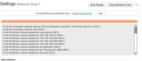 Network Scan Frozen At 100 Spiceworks Support Spiceworks Community