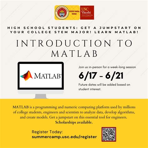 Matlab Lausd Stemon Engineering Usc Viterbi K 12 Stem Center