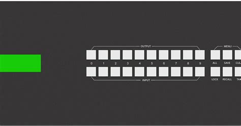 dvdo 4k 16x16 modular matrix chassis dvdo matrix 1616 c bandh