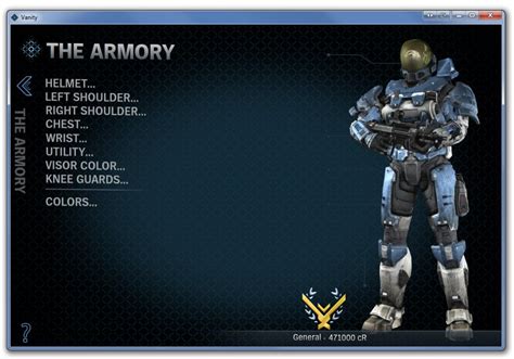 Halo Reach Armour Generator Pick The Armour You Wish To See And How