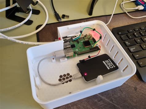 Raspberry Pi 3 B Nas Enclosure With Space For Two 2 5 Drives By