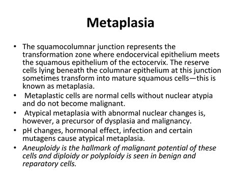 Cervical Intraepithelial Neoplasia Carcinoma Of Cervix Ppt