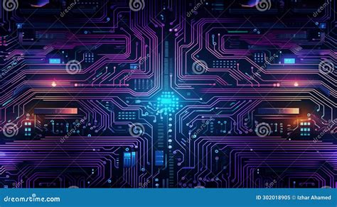 visualizing tech advanced cpus microchips ai neural networks and