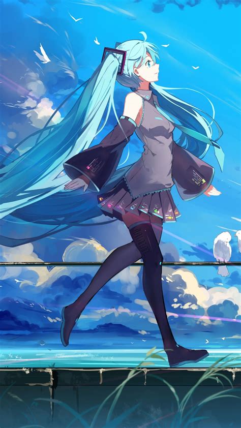 Hatsune Miku Phone Wallpapers Wallpaper Cave