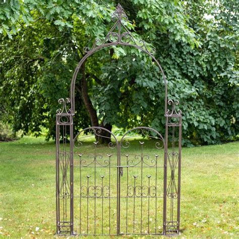Ascalon Woodland Arch With Gates Rusty Garden Wildlife