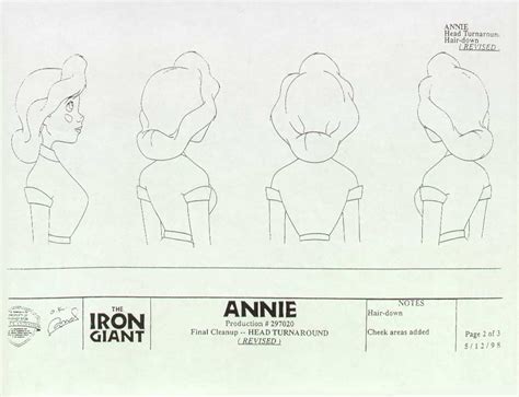 Living Lines Library The Iron Giant Character Annie Hughes