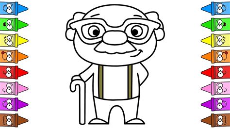 How To Draw A Grandfather Step By Step At Grace Fields Blog