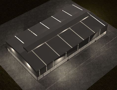 Simple Warehouse 3d Turbosquid 1967355