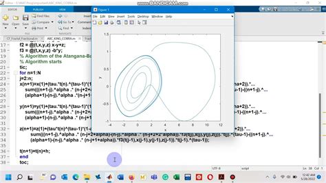 Lecture 03 3 Of 3 Matlab Code Of Fractal Fractional Scheme With Abc Operator Youtube