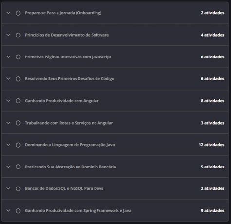 Aprendizado Desenvolvimento Fullstack Developer Java Javascript