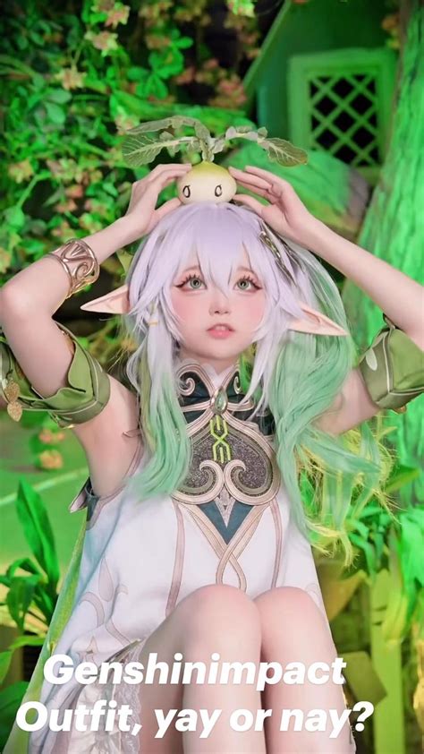 Genshinimpact Outfit Yay Or Nay Kawaii Cosplay Cute Cosplay Cosplay