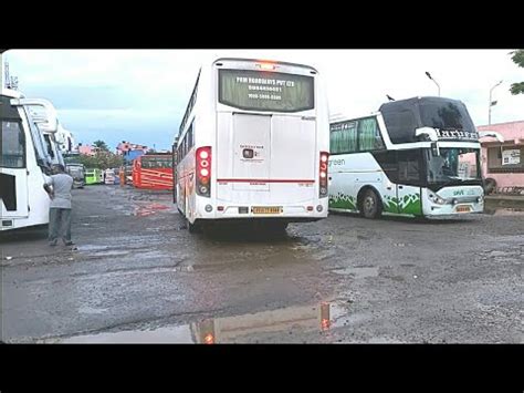 Omni Buses Parking Koyambedu Omni Bus Stand Youtube