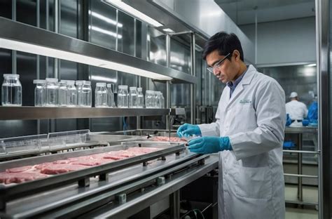 Premium Photo Scientist In A Sterile Laboratory Environment