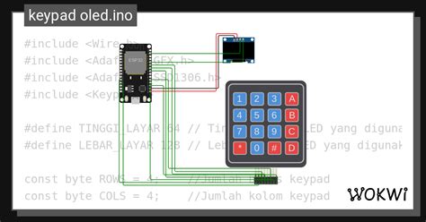Keypad O Wokwi Esp32 Stm32 Arduino Simulator