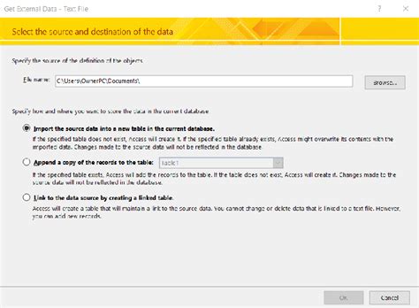 Hodentekmsss Importing A Csv Text File Into Ms Access Part 1
