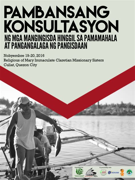 Pambansang Konsultasyon Ng Mga Mangingisda Hinggil Sa Pamamahala At Pangangalaga Ng Pangisdaan Cec