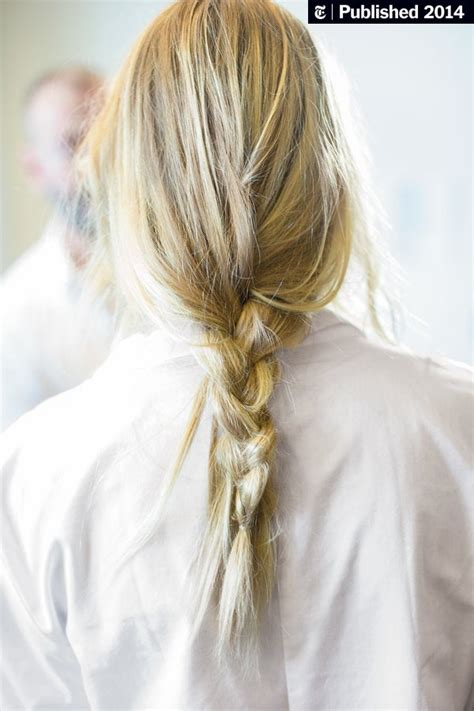 In Praise Of Messy Braids The New York Times