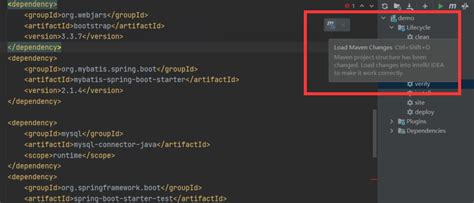 Springboot的pom依赖更新步骤（idea） Csdn博客
