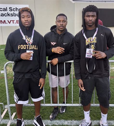 Donovan Thomas Visits Virginia Tech Talks Top Schools