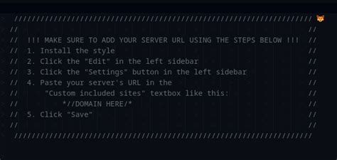 Fr Allow For Adding Custom Domains From The Install Page · Issue 1527 · Openstylesstylus