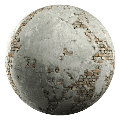 Damaged Plaster Pbr Texture A23d