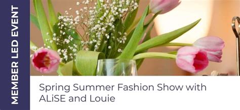 Spring Summer Fashion Show Alise And Louie Sedgemoor Chamber
