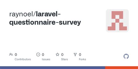 Github Raynoellaravel Questionnaire Survey
