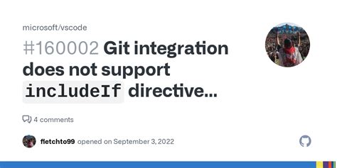 Git Integration Does Not Support `includeif` Directive With `hasconfig