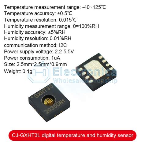 Cj Gxht3lgxht30 Digital Temperature And Humidity Sensor Jh B2b
