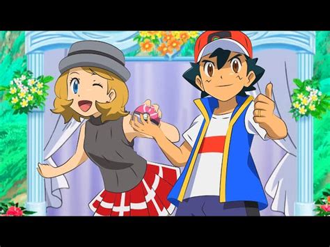 Pokemon Ash And Serena