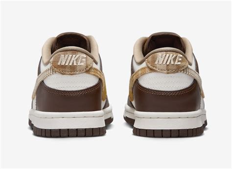 Nike Dunk Low Gs Brown Plaid Fv3653 191