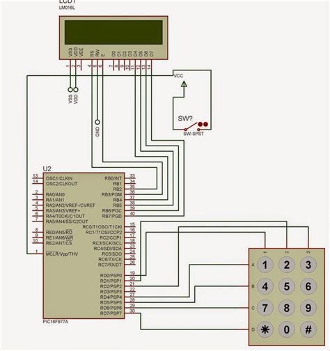 Electrical Engineering World Pic Microcontroller Based Electronic Lock