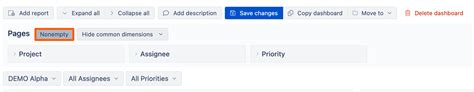 Page Filter In Dashboard Questions And Answers Eazybi Community