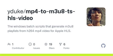 Github Ydukemp4 To M3u8 Ts Hls Video The Windows Batch Scripts That Generate M3u8 Playlists