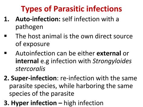 Introduction Parasitology Parasites In The Human Body Ppt
