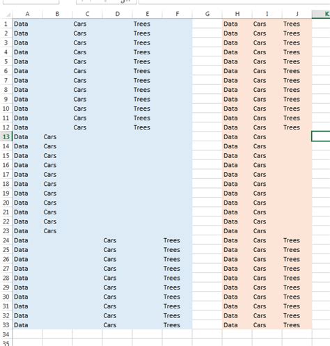 Excel Move Data To The Leftmost Blank Cell With Vba Stack Overflow