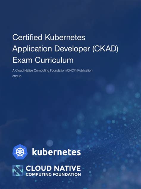 Certified Kubernetes Application Developer Ckad Exam Curriculum Pdf Computer Science