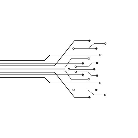 Circuit Vector Illustration 17136370 Vector Art At Vecteezy