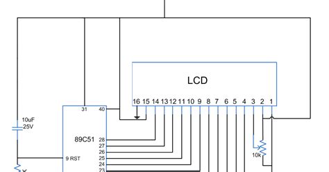 Interface 16x2 Lcd With 8051 Microcontroller At89c51 ~ Open Source