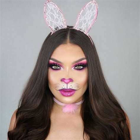 Pretty Bunny Face Makeup